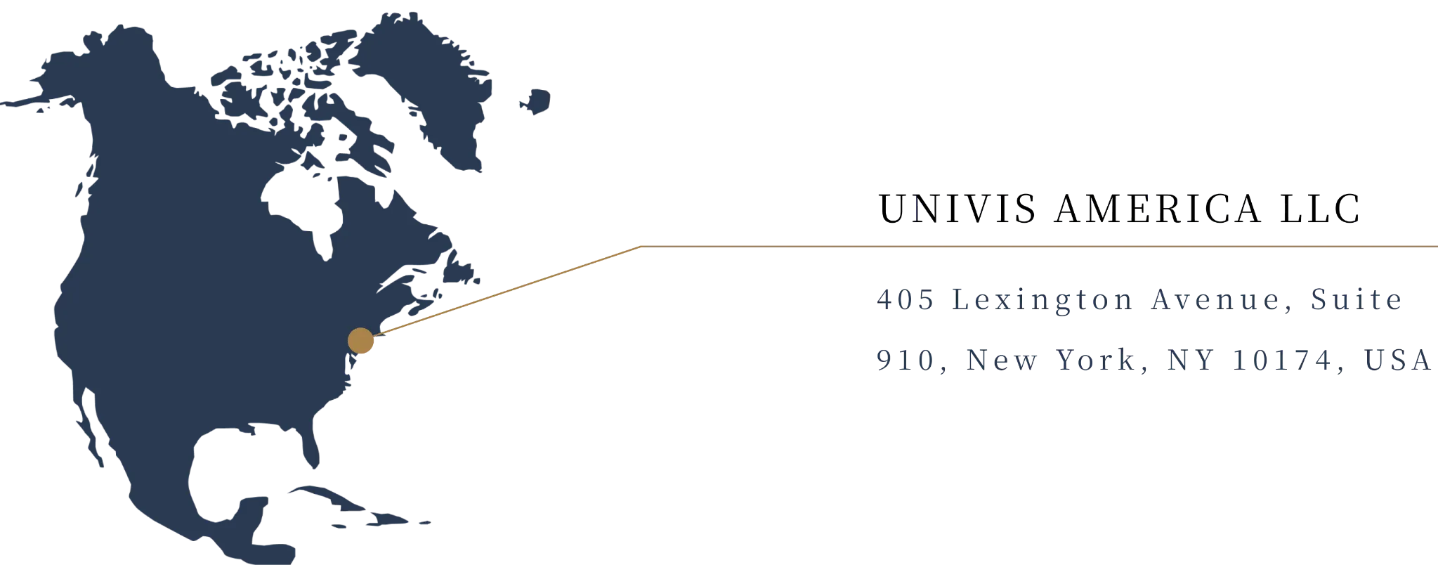 会社情報 - Univis America LLC
